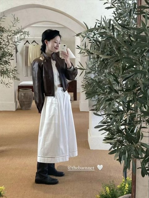 2024 Autumn New Korean Eight Breasts theBarnnet Temperament Slim Solid ...