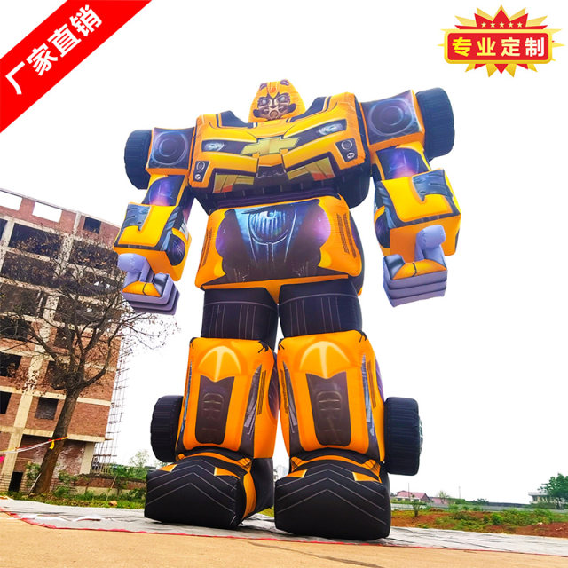 Inflatable Transformers robot inflatable model opening to promote 4S ...