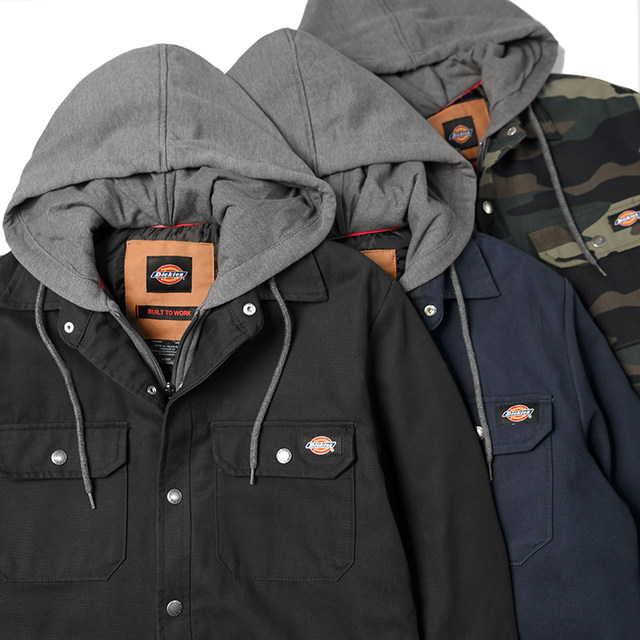 A Tongniushe Dickies Dicks fake two-piece loose simple jacket workwear ...