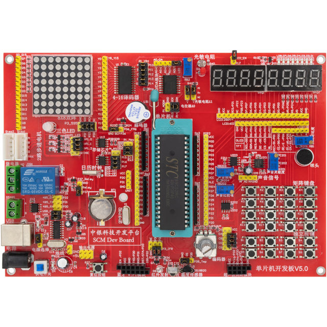 51/AVR microcontroller development board learning board experiment board STC89c52RC IoT DIY kit