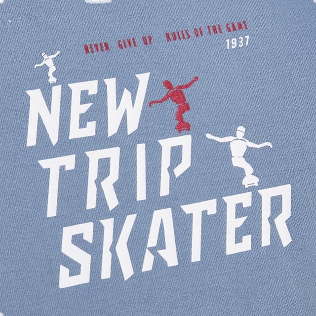 Three-gun pajamas men's soft elastic cotton round neck short-sleeved ...