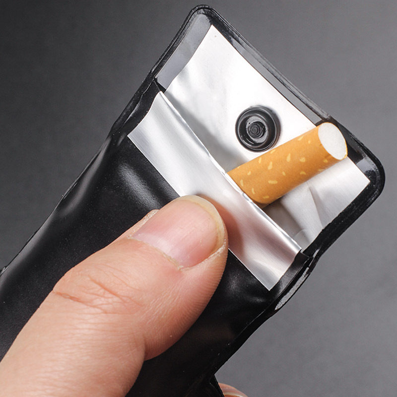 Borsa Portatile per Cenere in Pelle - Fumatore di Pipe
