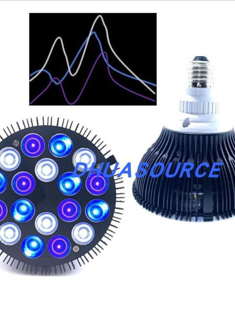 Customized full spectral LED aquarium coral light sea cylinder algae ...