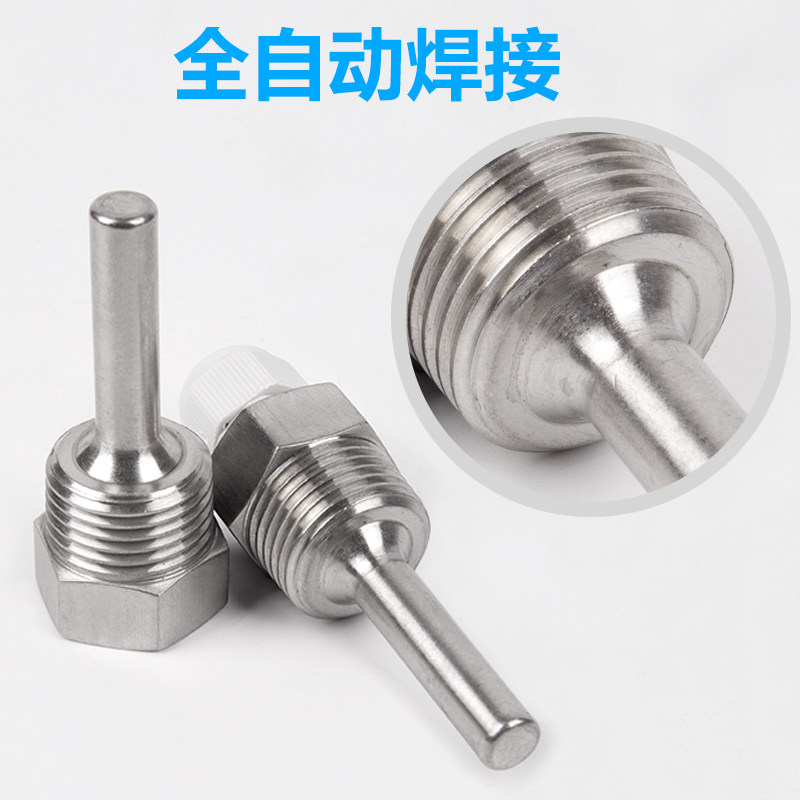 Sensor suhu surya tabung buta stainless steel - probe tahan termal ...