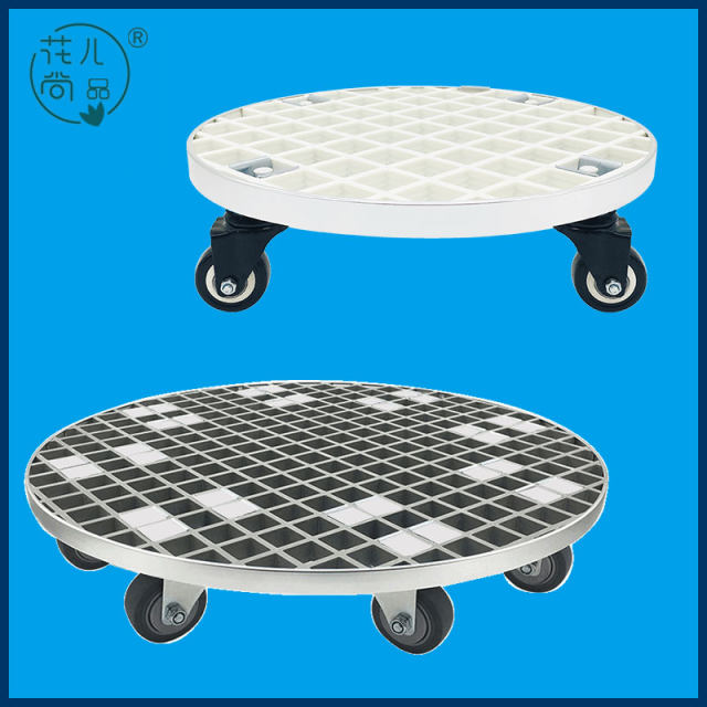 Outdoor load-bearing movable large flower pot tray flower box base ...