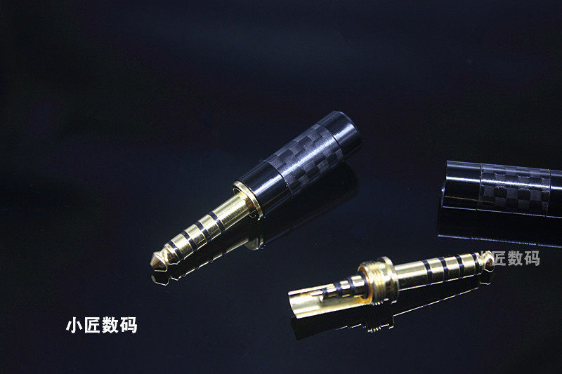 Carbon Fiber Balanced Plug Headphone Accessories