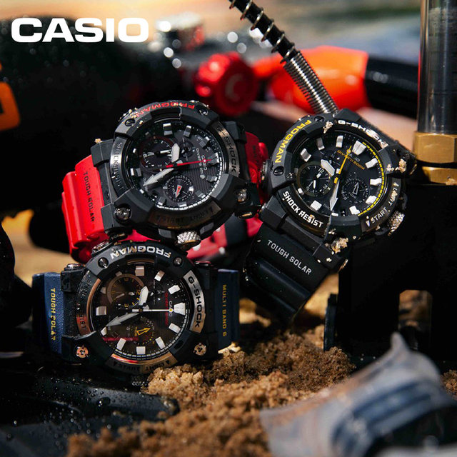 Casio watch men's g-shock professional diving sports watch poison frog ...