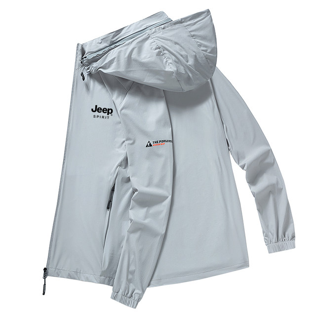 JEEP Jeep men's outdoor skin clothing summer thin skin-friendly ...