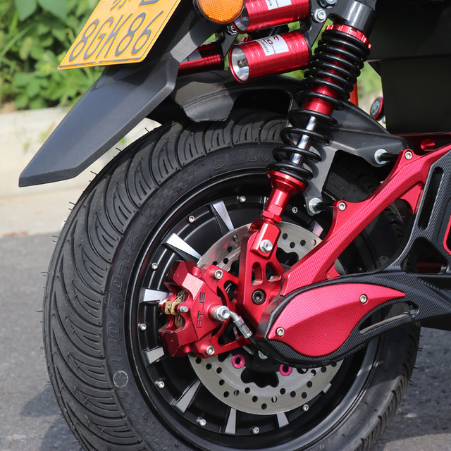 New Julong Electric Motorcycle 72V High -speed Motor Washing Double ...