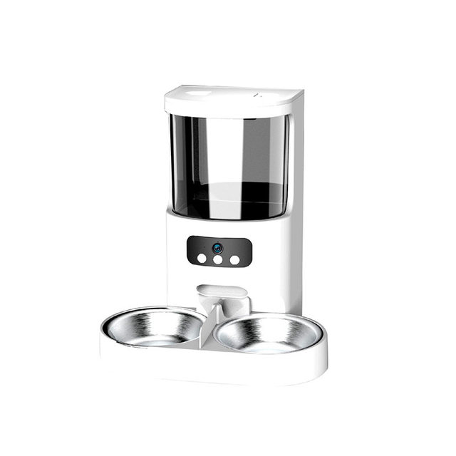 Pet intelligent automatic feeding device Cat dogs regularly ...