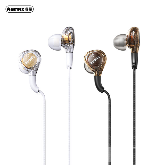 REMAX in-ear wired headphones mobile tablet music call game wire ...