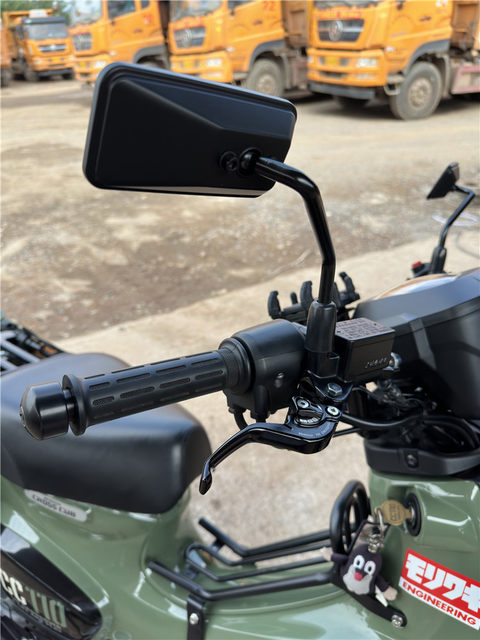 Suitable for Honda WING Cross Cub 110 modified aluminum alloy short two ...