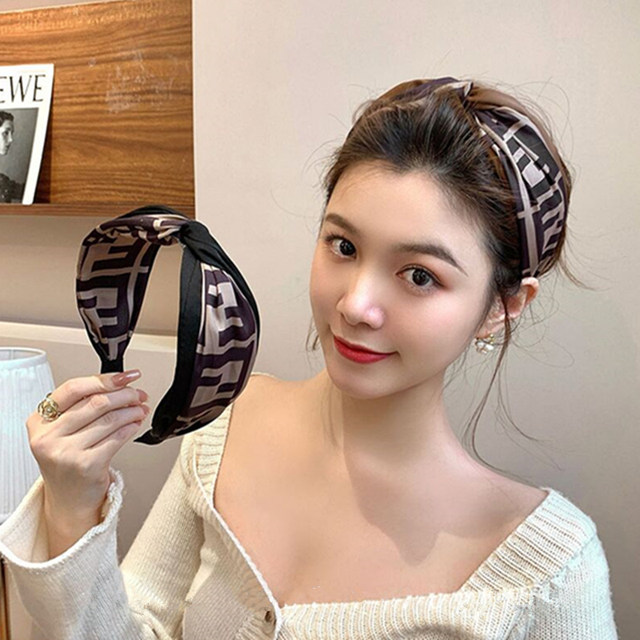 French high-end hairband for women when going out, versatile ...