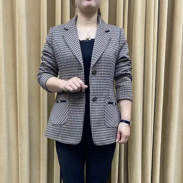 Small blazer women's 2021 new mother's wear spring and autumn ...