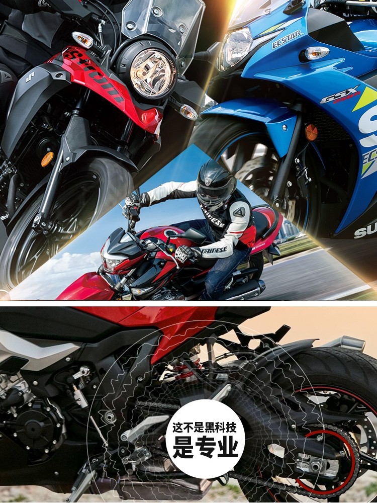Levy Suzuki GSX250R Ritzel-Kit - Zahnrad & Kette