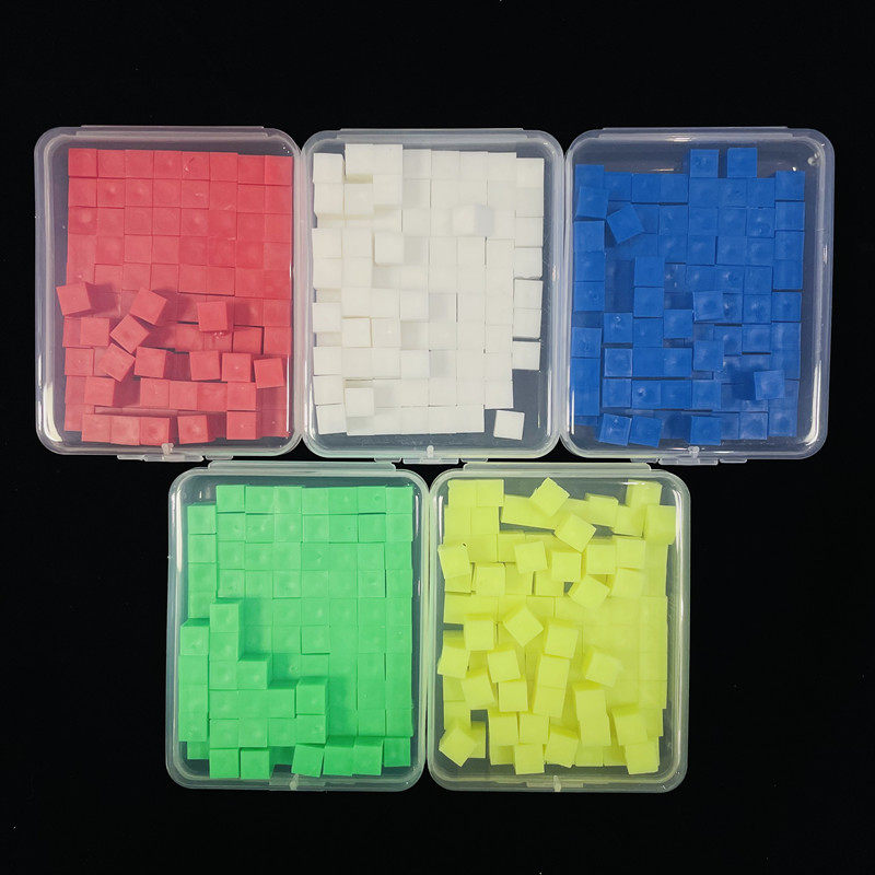 1cm Small Cube Teaching Aids 100 Pieces 50 Pieces Geometric Cube ...