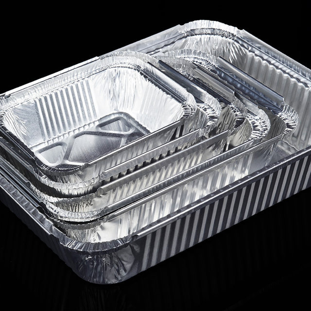 Tin Category Box Barbecue Special Rectangular Household Tin Fate Disk ...