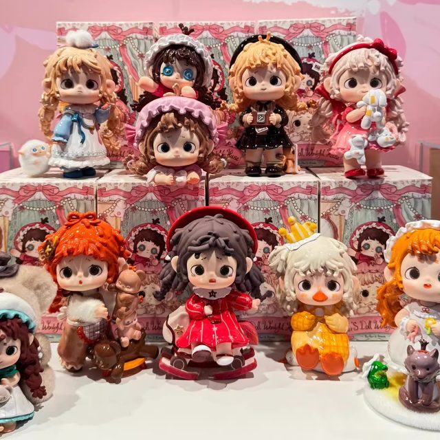 Heyone Black Play Fufu Four Generation Blind Box Fufu Doll Miaomiao ...