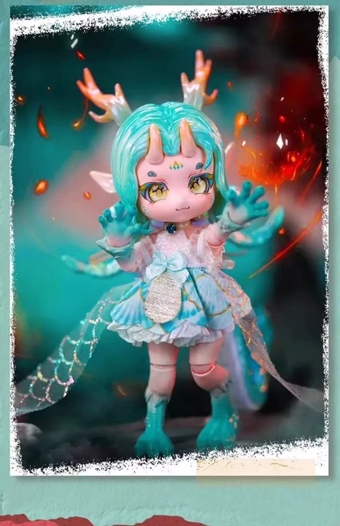 MAYTREE Alien Beast Record BJD Blind Box Articulated Action Figure ...