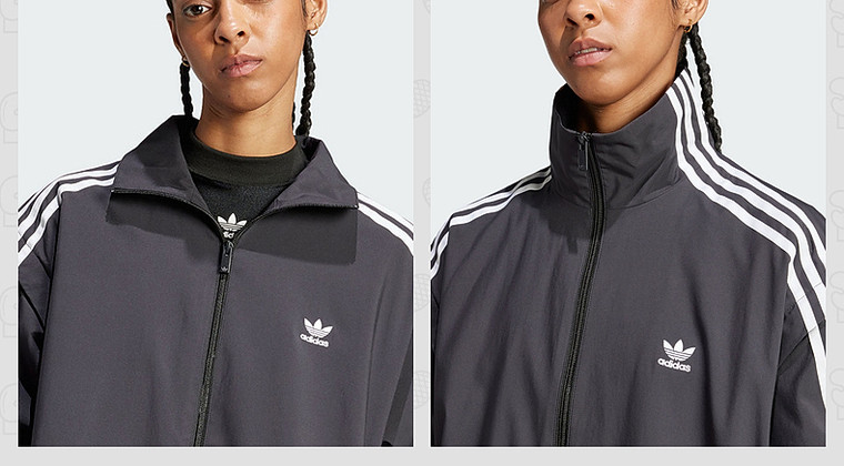 Adidas 2024 Autumn New Women's Woven Jacket Jacket Sports Casual Loose ...