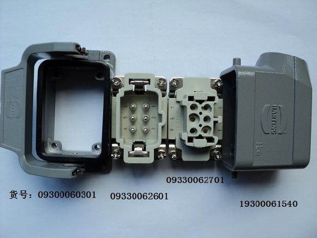 Harting connector 09330062701 mother core Han-6E-F-S screw type 16A ...