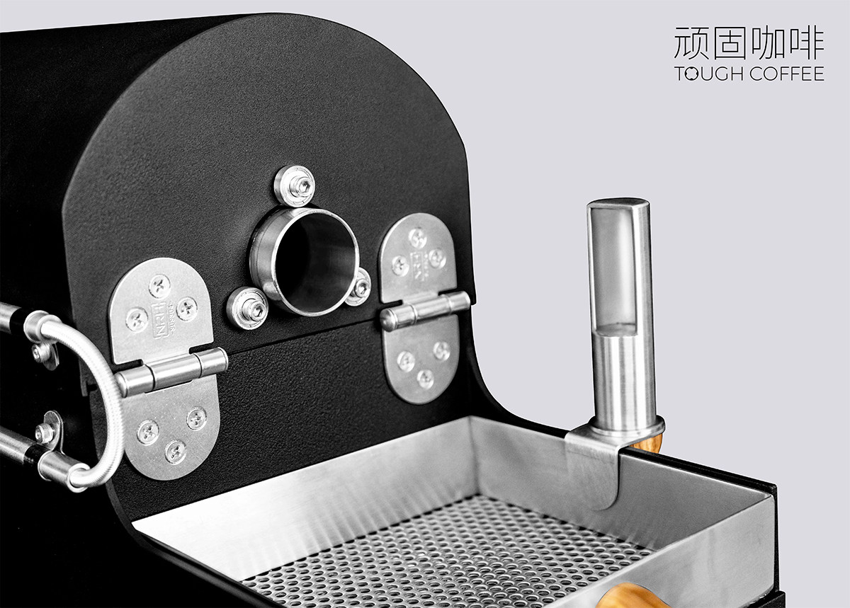 Stubborn coffee roaster TANK200C direct fire Black Warrior version ...