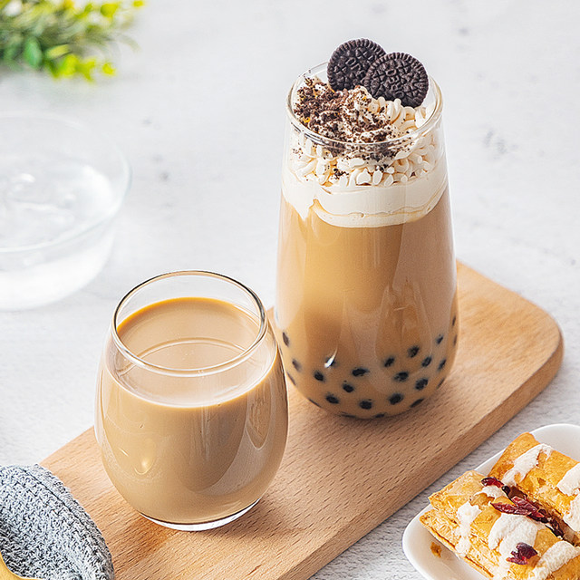 Crystal flower non-dairy creamer T50 pearl milk tea shop special raw ...