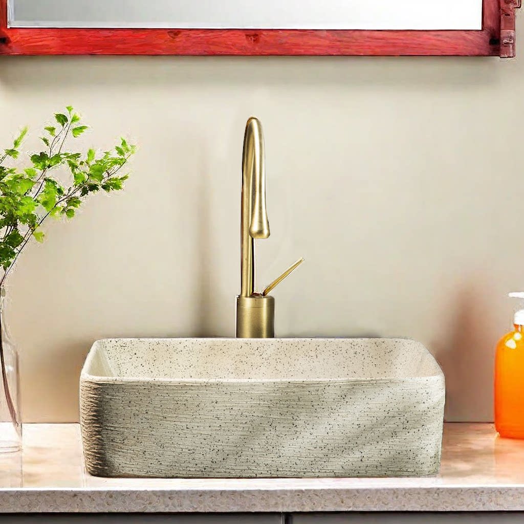 Ceramic Table Basin Wash Basin - Single Basin Household Basin in Wabi ...