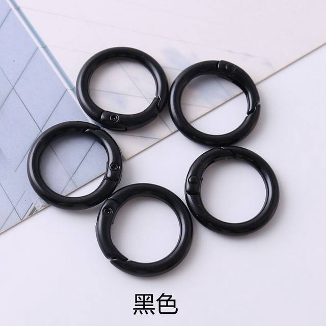 25mm painted spring buckle colorful metal spring buckle painted open ...