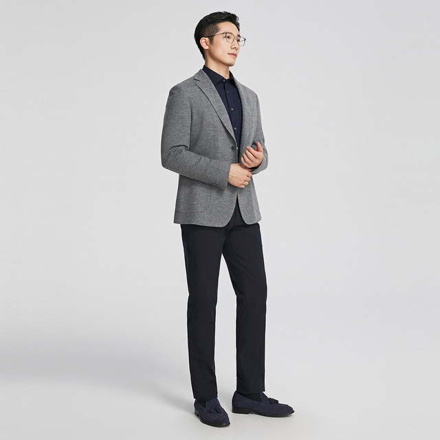 Youngor men's suit autumn and winter new official business casual wool ...