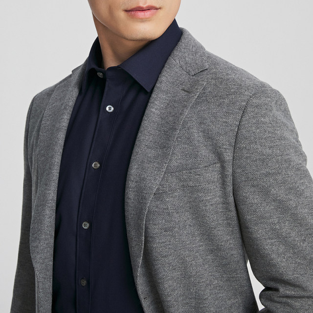 Youngor men's suit autumn and winter new official business casual wool ...