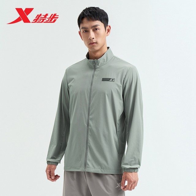 Xtep Men's Thin Sun Protection Jacket 2024 Summer New Sports Single ...