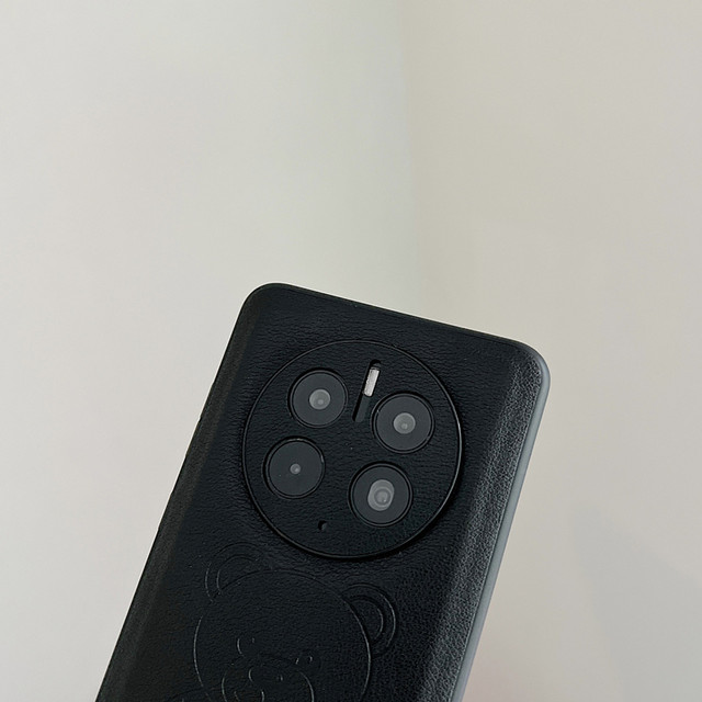 Trendy Moschino Teddy Bear Suitable for Honor Phone Case Genuine Leather Magic4Pro Full Coverage ...