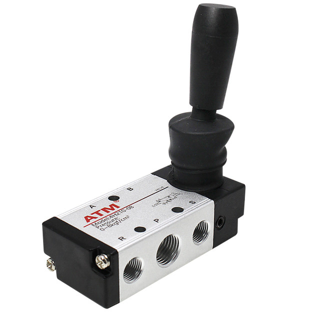 Pneumatic manual valve 4H210-08 cylinder manual switch reversing valve control valve 4R210-08 ...