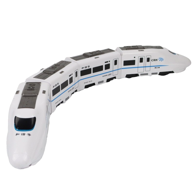 Children's toy car simulation high-speed train small train electric ...
