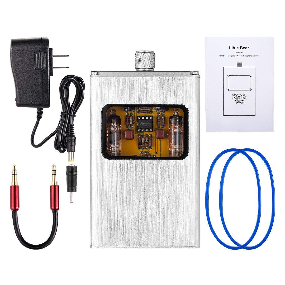 Bear Portable Rechargeable Dual Tube Bile Duct Amp B4 Headphone Amplifier