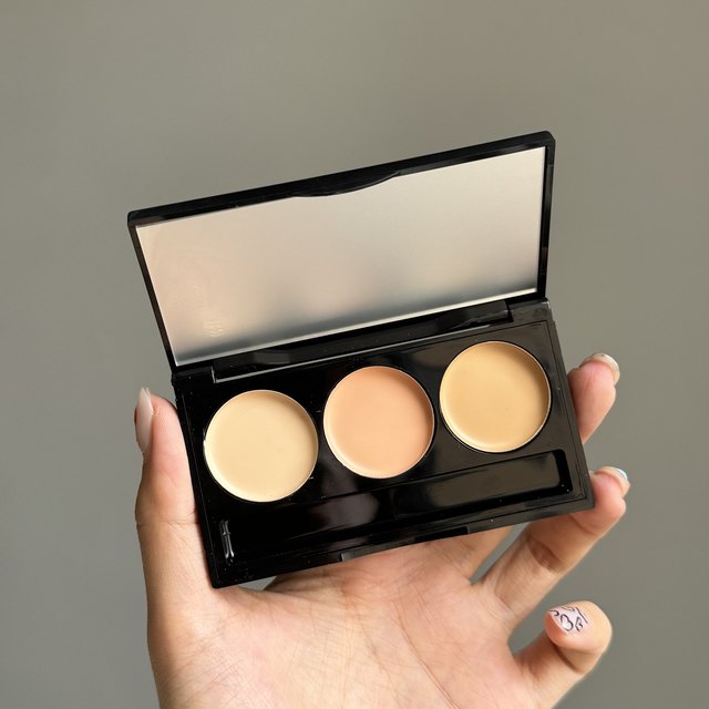 Spenny Three-Color Concealer Concealer Palette Sample Tear Trough Spots ...