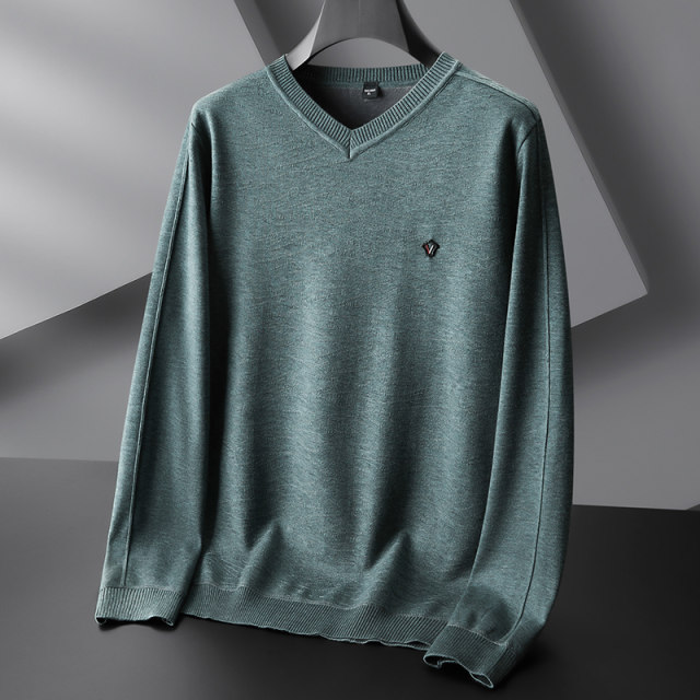 Extra fat and extra large men's thickened plus velvet long-sleeved ...