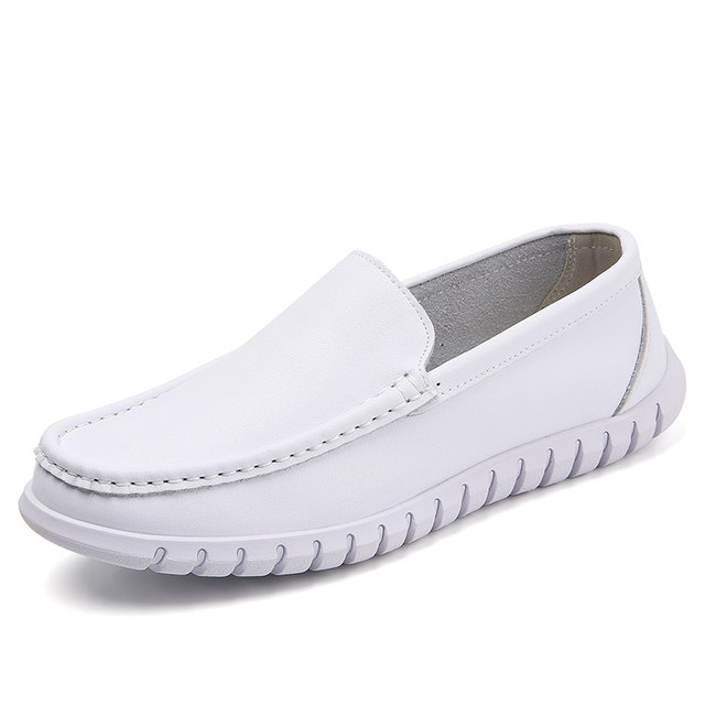 Nurse shoes men's soft sole breathable non-tiring white doctor on duty ...
