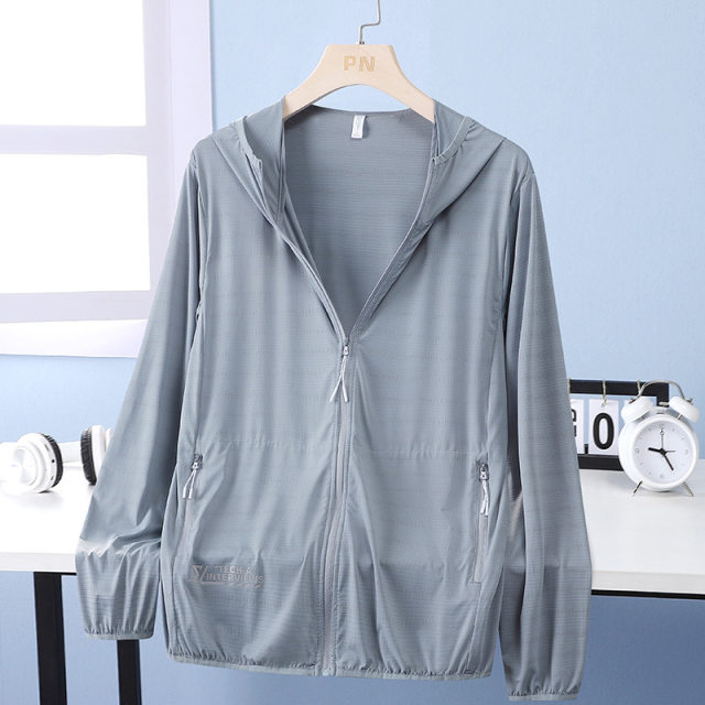 upf50+ ice silk sun protection clothing for men and women in summer ...