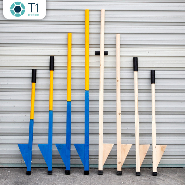 Solid wood stilts for children to step on stilts to balance ...