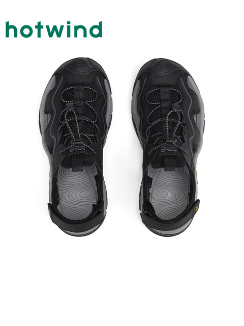 Hotwind Men's Shoes 2025 Summer New Casual Sandals Versatile Outdoor ...