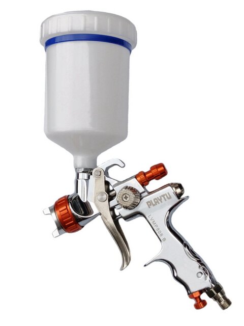 Mid -pressure low flow model 808 top pot spray gun 1.3mm caliber 600cc ...