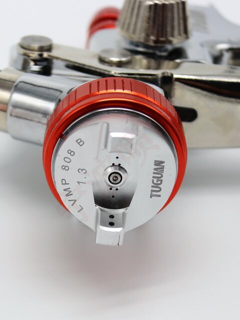 Mid -pressure low flow model 808 top pot spray gun 1.3mm caliber 600cc ...