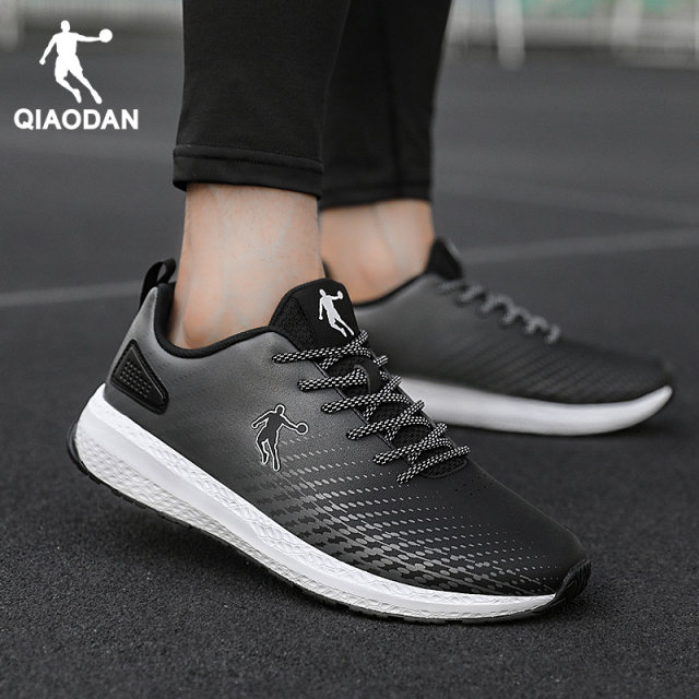 Jordan men's shoes for spring new leather waterproof running shoes ...