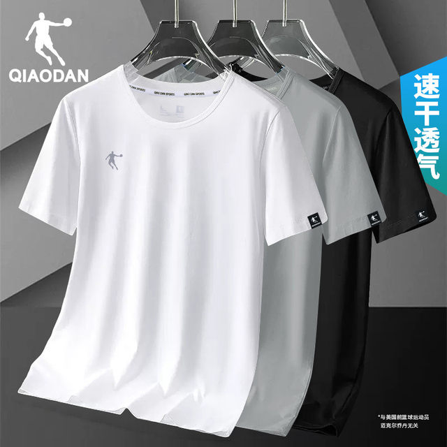 Jordan Bing Silk Short -sleeved T -shirt Men's Fitness Men's Fast Dried ...