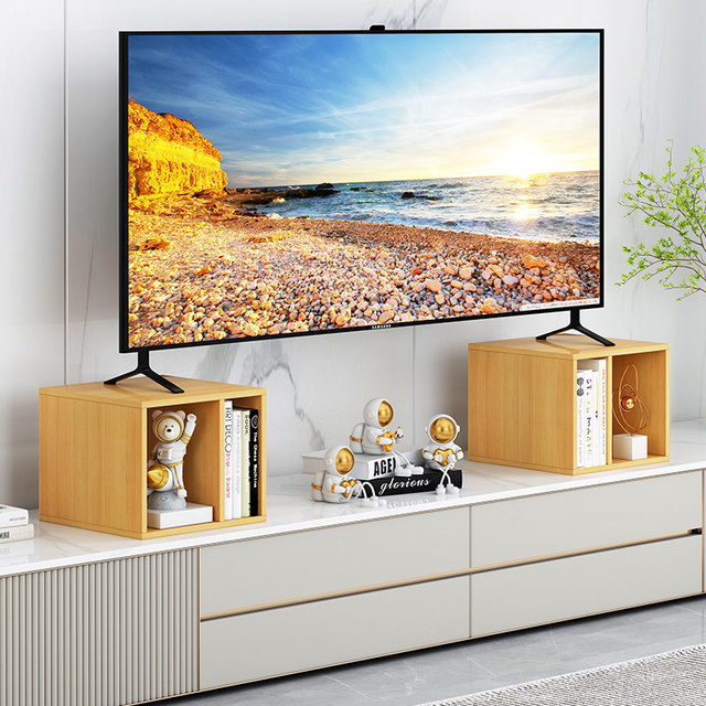 LCD TV elevated TV cabinet pad height shelf desktop heightening ...