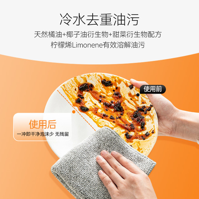 Orange Workshop Natural Class A -type Food -grade detergent dishwashing ...