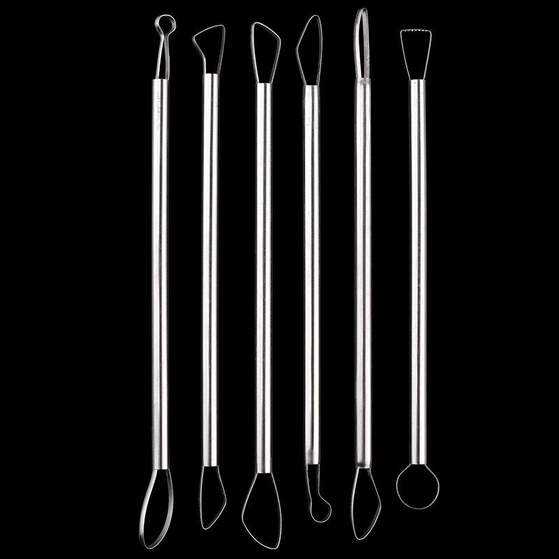 Clay Plastic Scraper Tool Set for Pottery Sculpting