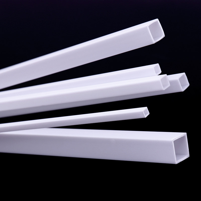 ABS Hollow Square Tube - DIY Construction Material for Model Making
